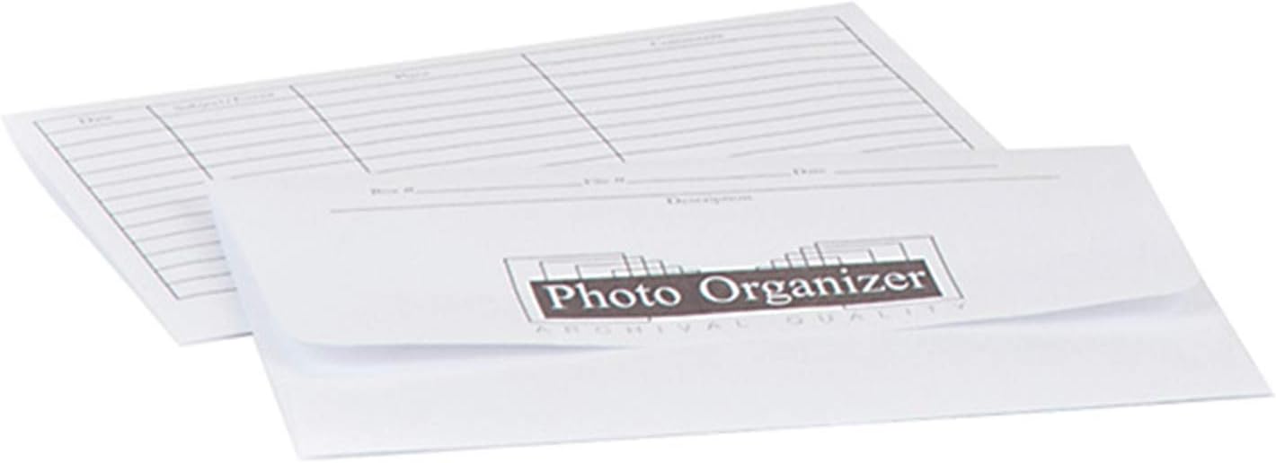 Amazon.com: Lineco, Photo File Envelopes 4x6 inch, Acid Free Photo ...