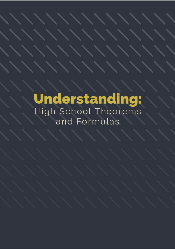 Understanding: High School Theorems and Formulas , Park, Hyojae ...