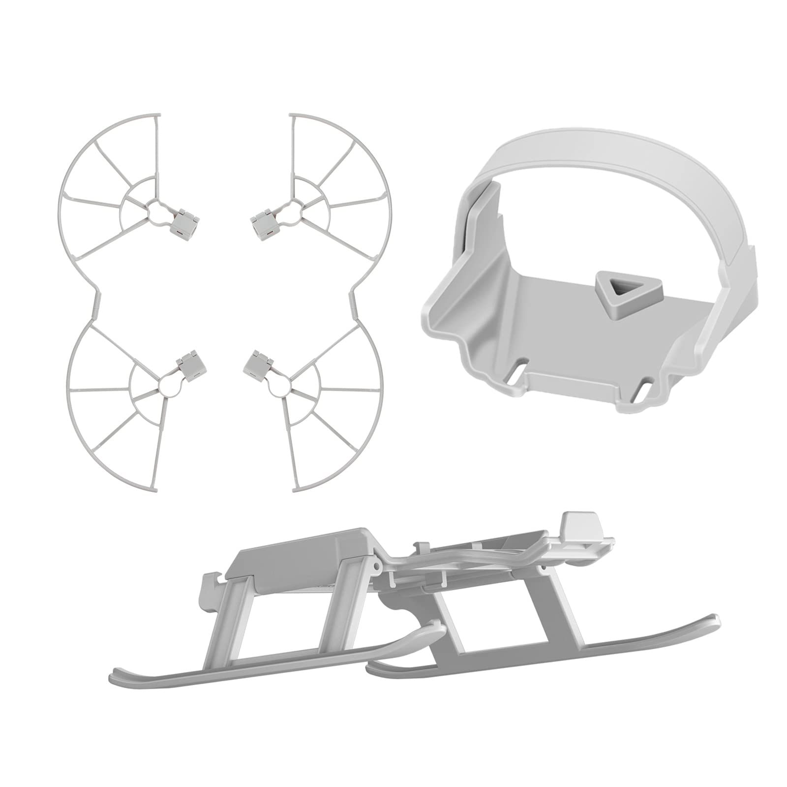 Amazon.com: (3-in-1) Mini 3 Pro Propeller Guard + Landing Gear ...