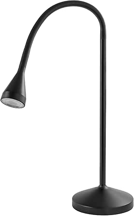 Ikea NAVLINGE Minimalist Flexible LED Desk Spotlight Table Lamp, Black ...