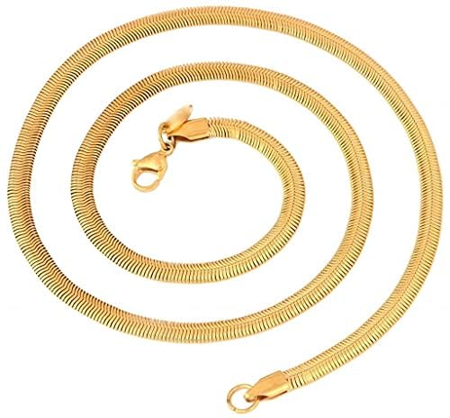 Buy Ervio Chain Gold Plated Men Neck Chain Stainless Steel Neckpiece ...