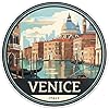 Amazon.com - Italy Venice City Sticker - Waterproof Vinyl Decal for Car ...
