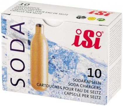 iSi Soda Syphon Cartridges (Pack of 10) : Amazon.co.uk: Home & Kitchen
