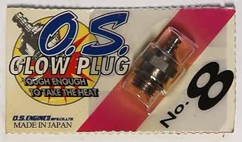 Amazon.co.jp: OS GLOW PLUG, NO.8, : 車＆バイク