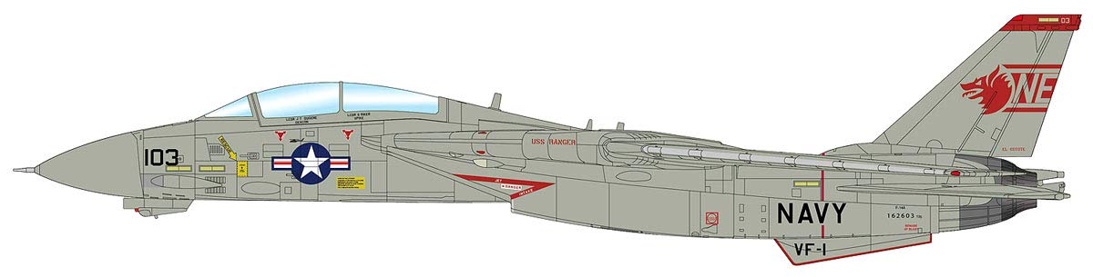 Grumman F 14a Tomcat Mi 8 Killer 162603 Vf 1wolfpack | Desertcart Thailand