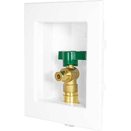 EFIELD Pex Pre-assembled Ice Maker Outlet Box, 1/2-Inch Pex F1960 Pex-a ...