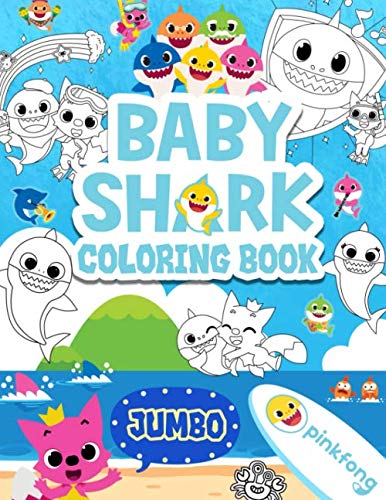 Buy Baby Shark Coloring Book: Baby Shark Coloring Book With Exclusive ...