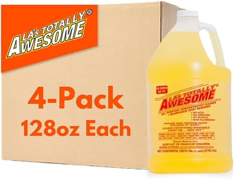Amazon.com: La's Totally Awesome All Purpose Cleaner, 4-Pack (128 oz ...