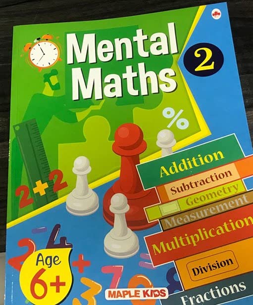 Mental Maths - Mathematics Activity Book 2 for class 2+, Age 6+ Years ...