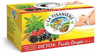La tisanière détox fruits rouges 25 sachets - Livraison Gratuite pour ...