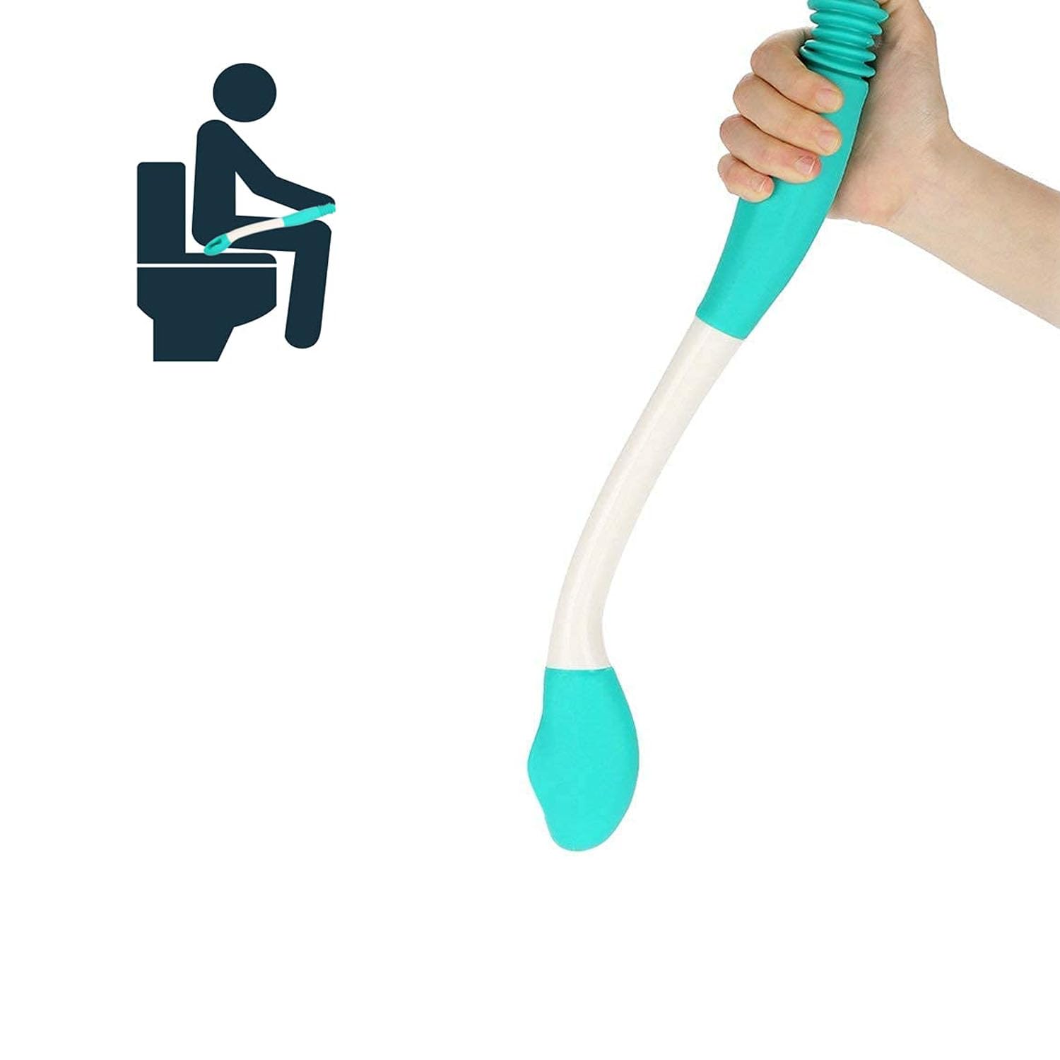 Amazon.com: VBQFDPH Long Handle Bottom Wiper, Toilet Aids Tool, Extends ...