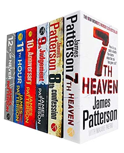 James Patterson Collection Women's Murder Club 7 to 12, 6 Books Set ...