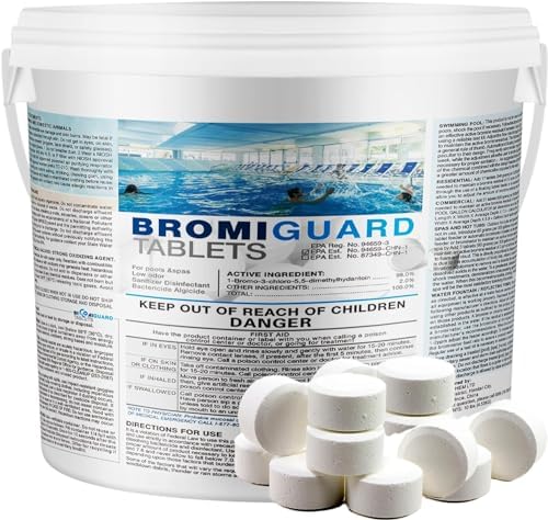 Amazon.com : [5 lbs] Bromine Tablets for Hot Tubs & Spas Brominating ...