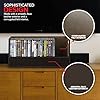 Stock Your Home Stackable DVD Storage Organizer & Movie Media Home ...