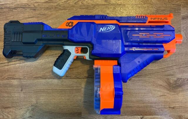 Nerf Infinus N-Strike Elite Toy Motorized Blaster with Speed-Load ...