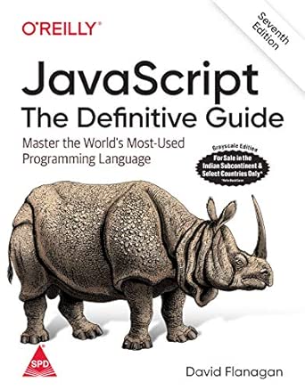 Buy JAVASCRIPT THE DEFINITIVE GUIDE 7/ED Book Online at Low Prices in ...