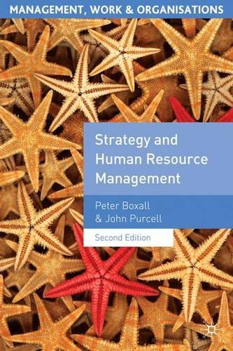 Strategy and Human Resource Management:2nd (Second) edition: Peter ...