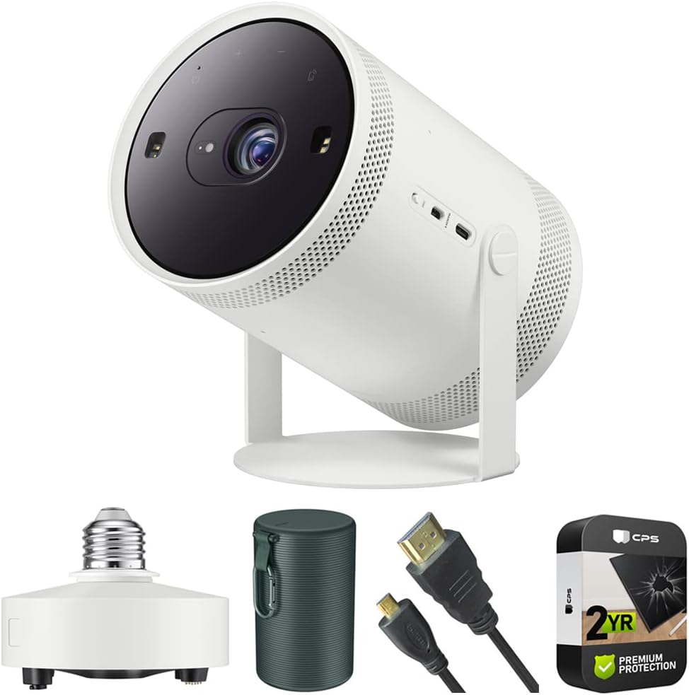 Amazon.com: Samsung SP-LSP3BLAXZA The Freestyle Projector Bundle with ...
