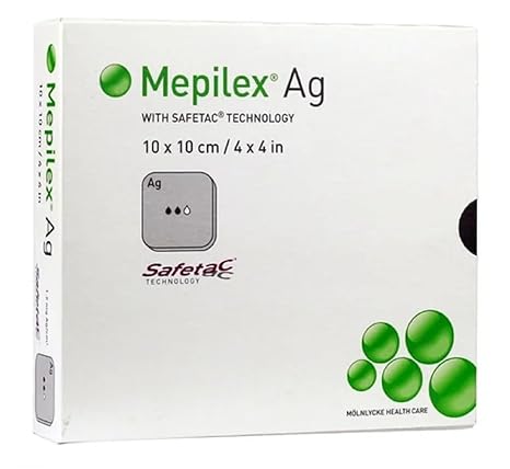 Dressing Ag Soft and Conformable antimicrobial, Virtually Painless and ...