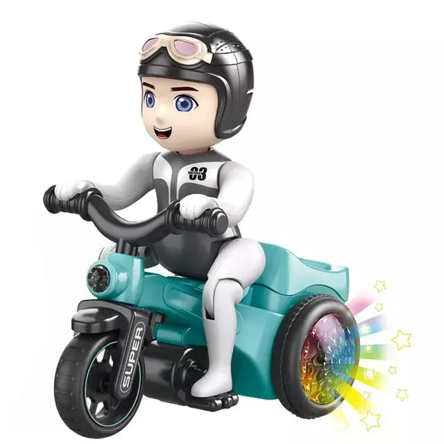 Buy PoPo Toys Go Bicycle 360 Degree Rotation Acousto-Optic Toy ...