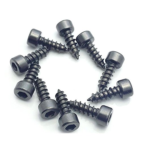 Amazon.com: 50pcs M4 12mm Alloy Steel Allen Hex Socket Head Cap Self ...