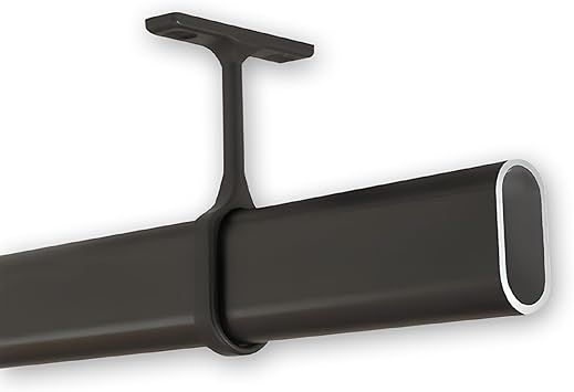 Amazon.com: B&B Hardware Oval Wardrobe Closet Rod with End Supports - 1 ...