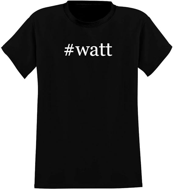 Amazon.com: #watt - Men's Hashtag Crewneck T-Shirt: Clothing