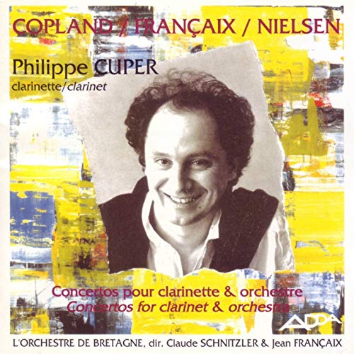 Amazon.com: Copland, Francaix, Nielsen : Concertos pour clarinette et ...