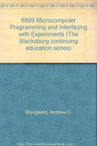 Buy 6809 Microcomputer Programming and Interfacing with Experiments Book Online at Low Prices in ...