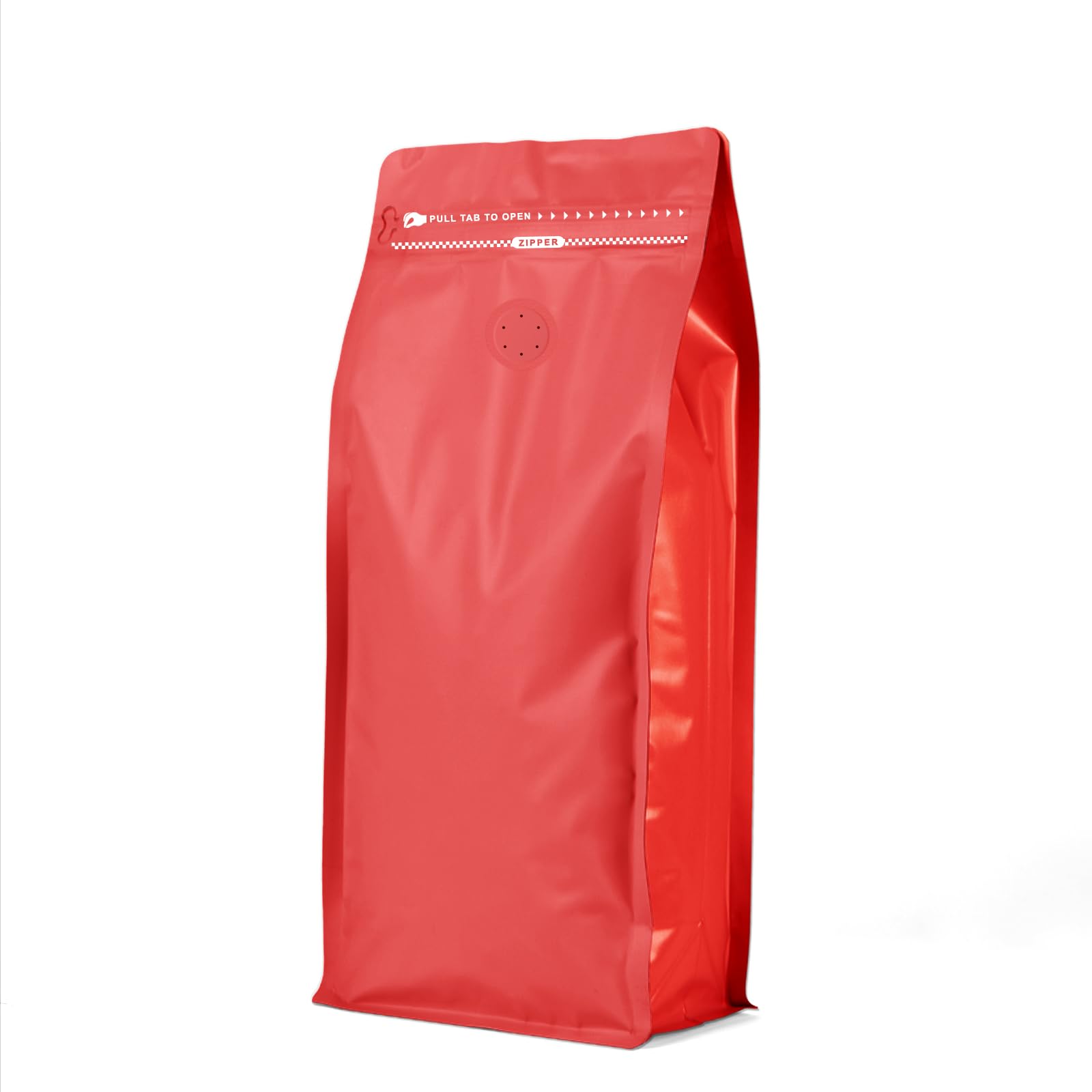Amazon.com: 50 PCS Resealable Coffee Bags with Valve (1lb, 16oz) - Red ...