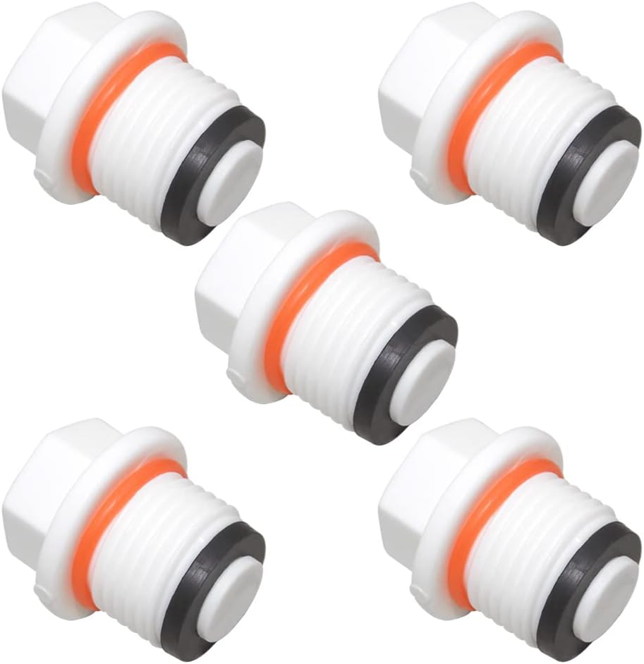 Amazon.com: Joywayus 5PCS 1/2" PT Male Thread PPR Pipe Fitting End Caps ...