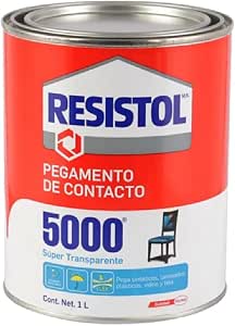RESISTOL 5000 SUPER TRANSPARENTE 1 LITRO : Amazon.com.mx: Herramientas ...