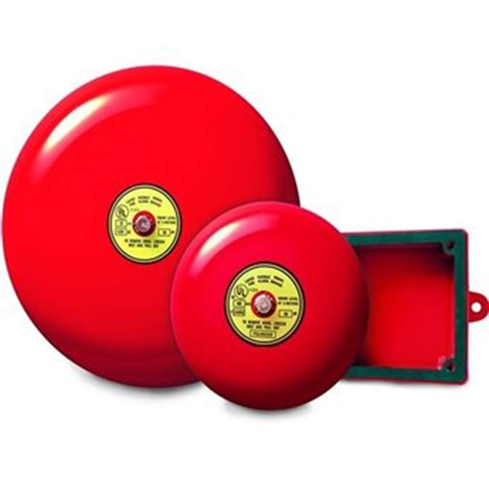 24v 6 Red Bell - Household Alarms And Detectors - Amazon.com