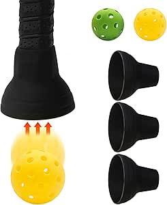Amazon.com : 4 Pcs Pickleball Ball Retriever with Outdoor Indoor Balls ...