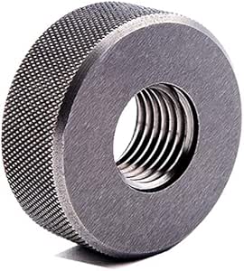 Amazon.com: MXBAOHENG Metric Thread Ring Gauge Gage High Precision ...