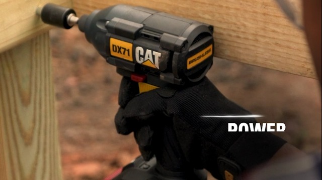 Watch CAT DX71 1/4" Cordless Impact Driver with Brushless Motor on ...