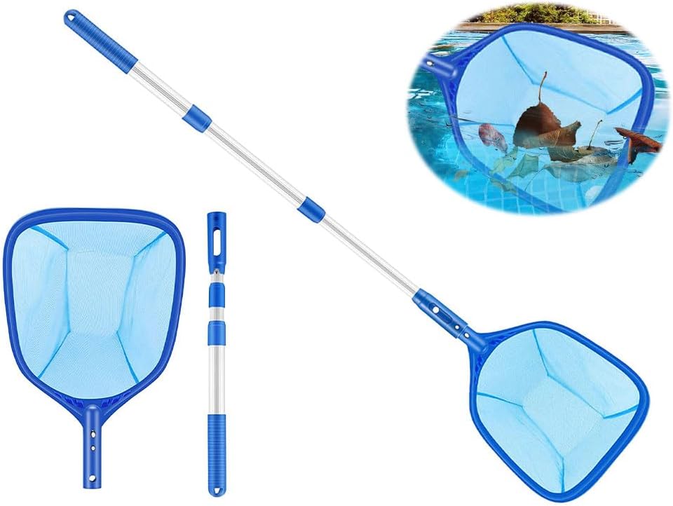 Amazon.com : Hitopin Pool Leaf Skimmer Net Cleaner, Pool Skimmer Net ...