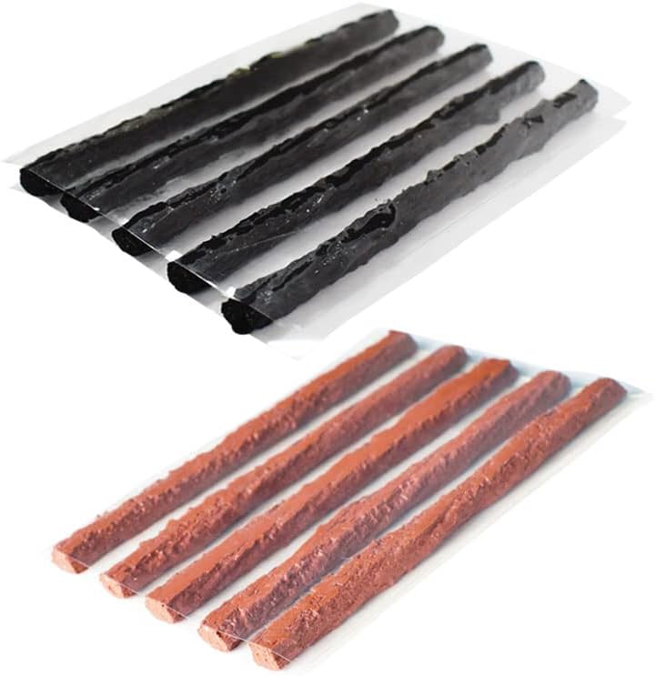 Albedel 10 pcs for Bike Tubeless Tire Repair Kit Strips Rope Refills ...