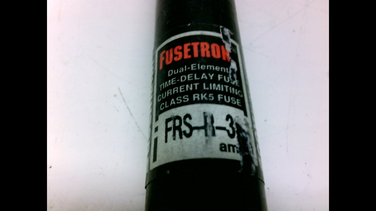 Cooper Bussmann Frs-R-30 - Pack of 4 - Dual Element Fuse 30A 600Vac Frs ...