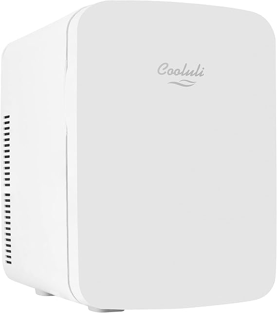 Amazon.com: Cooluli 15L Mini Fridge for Bedroom, Car, Office Desk ...