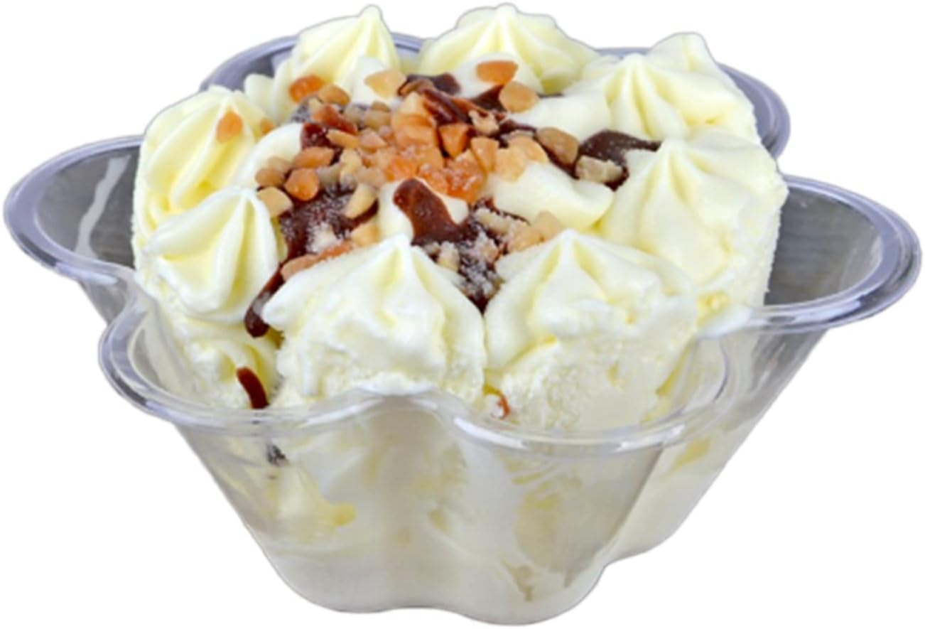Amazon.com | 50ct 8oz Clear Plastic Dessert Cups with Spoons ...