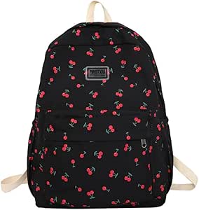 Amazon.com | Y2k Cherry Backpack Preppy Aesthetic Backpack Cutecore ...
