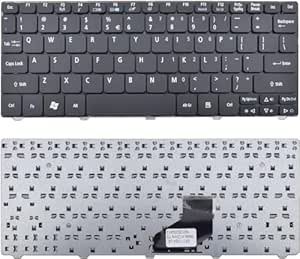 Wefly Laptop Keyboard Compatible for Acer Aspire One D255 D255E D257 ...