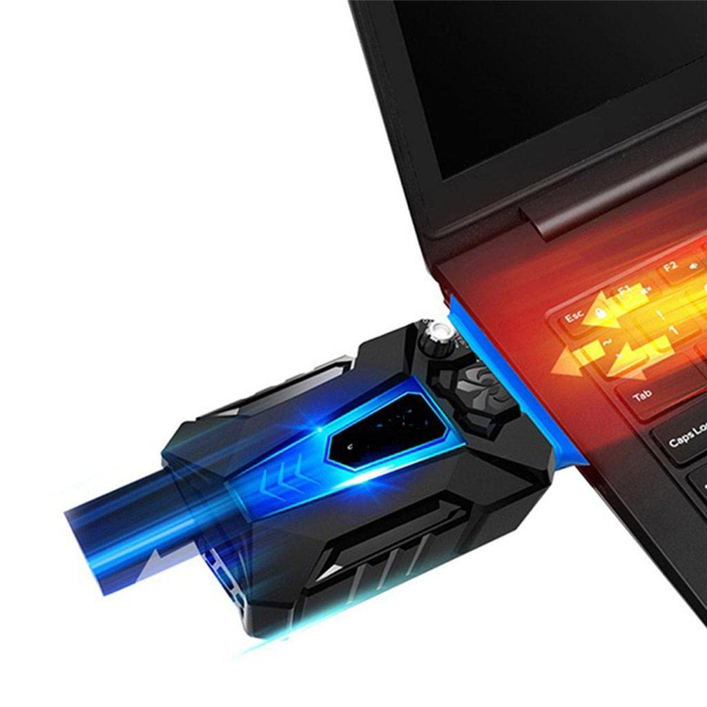 HTC18 Mini Laptop Cooler Fan Cooling External Gaming Cooler Ventilation ...