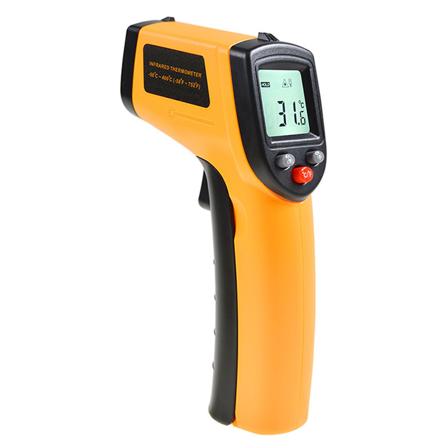 Infrared Meat Thermometer Temperature Gun for Cooking, -50°C to 400°C ...