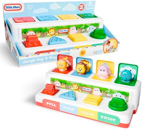 Lollipop Little Tikes Pop and Play Pals - Pop-Up Action Toy for ...