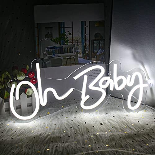 Amazon.com : Baby In Bloom Neon Signs for Wall Decor, Personalized LED ...