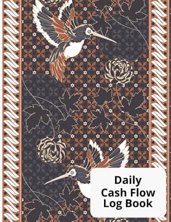 Amazon.com: Daily Cash Flow Log Book: Simple Cashflow Ledger Financial ...