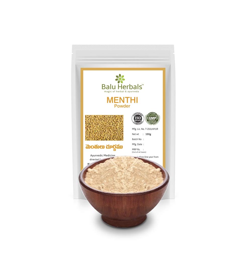 Menthulu/Methi/Fenugreek Seeds Powder 100G : Amazon.in: Grocery ...