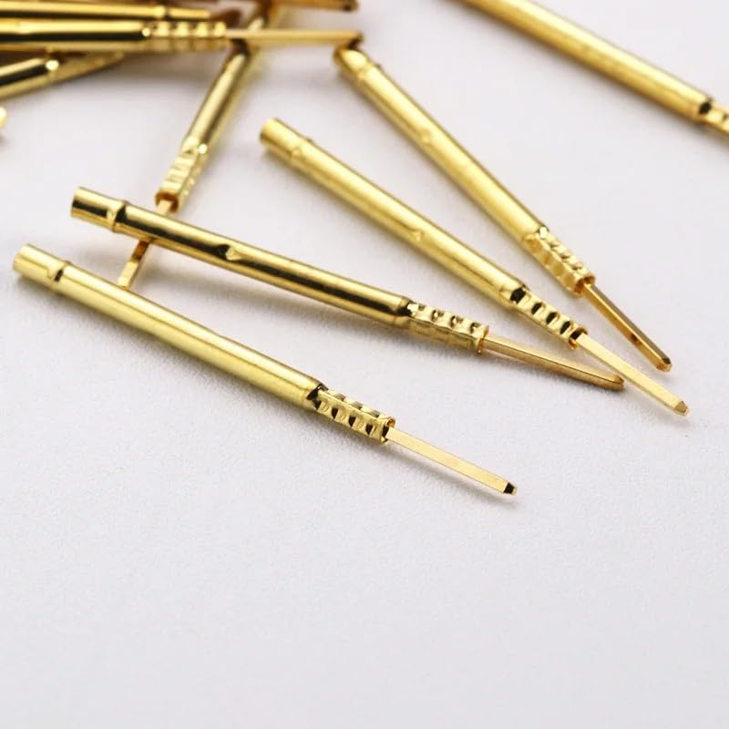 e-INFINITY Spring Test Probe Pogo Pin Conical Head Gold Plated (R160-2W ...